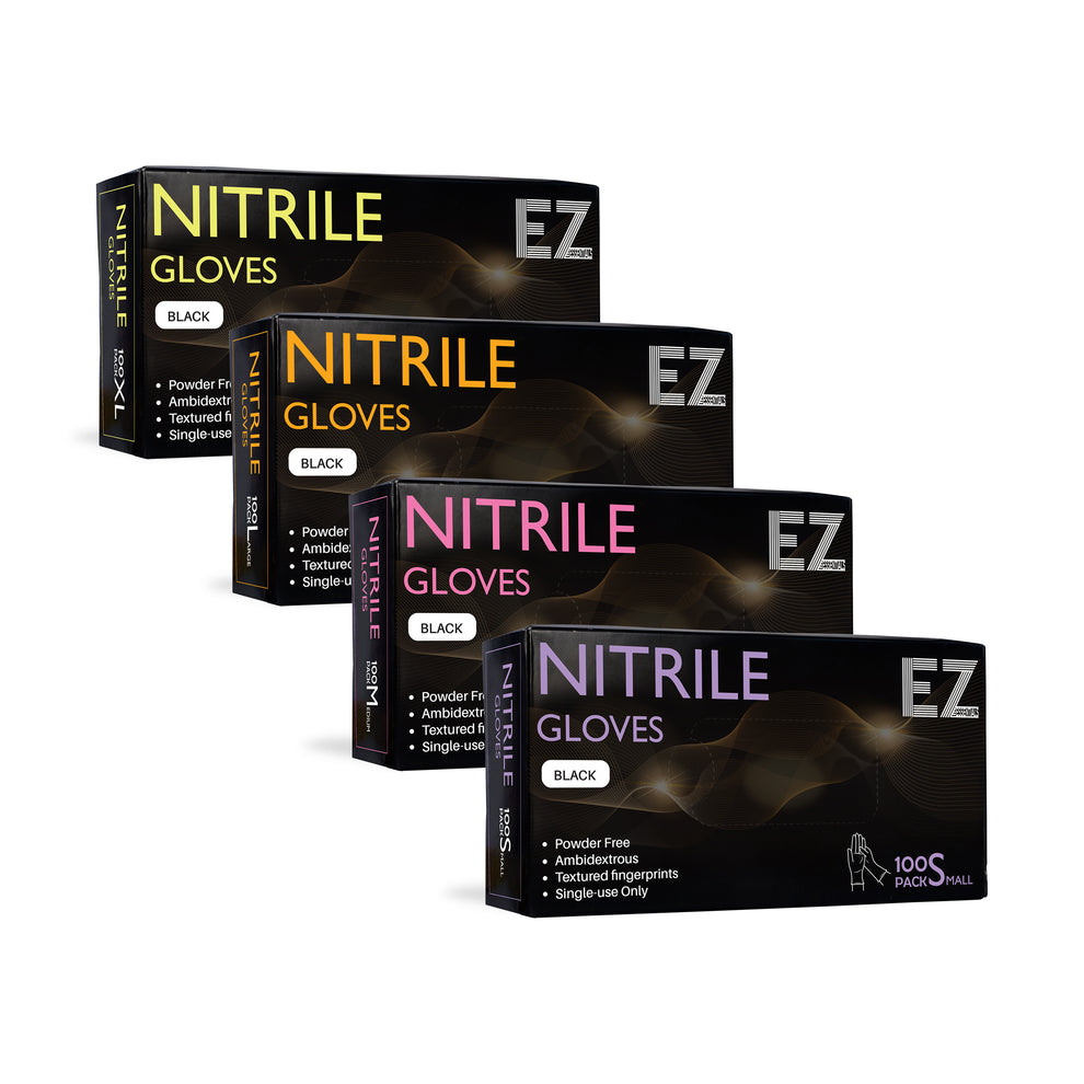 Ez Essentials Premium Nitrile Gloves 100 Pack – Ez Foil
