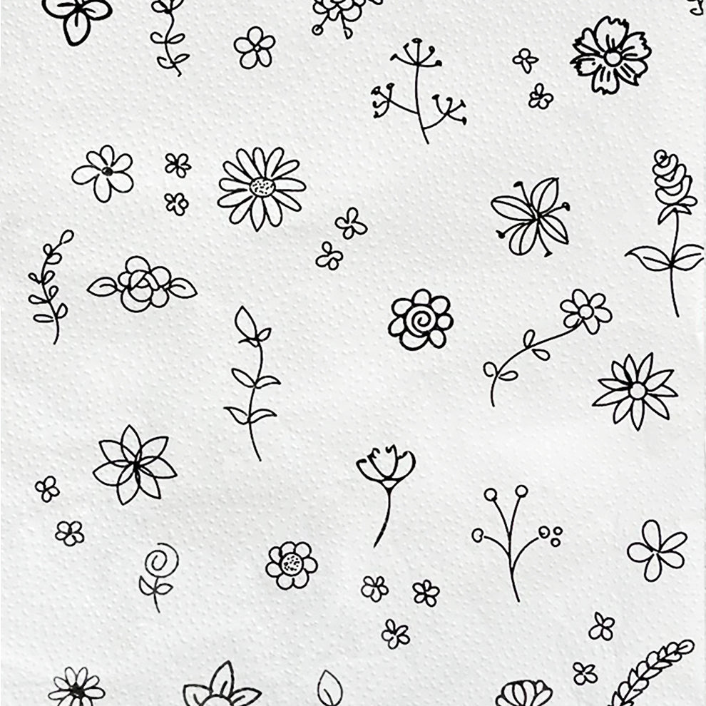 Fine Line Art Edition – Wide Pop Up (500 sheets - 15cm x 30cm) – Ez Foil